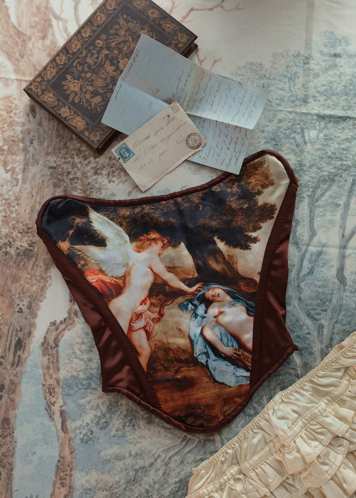 Cupid & Psyche Corset - Enjoué Collectif